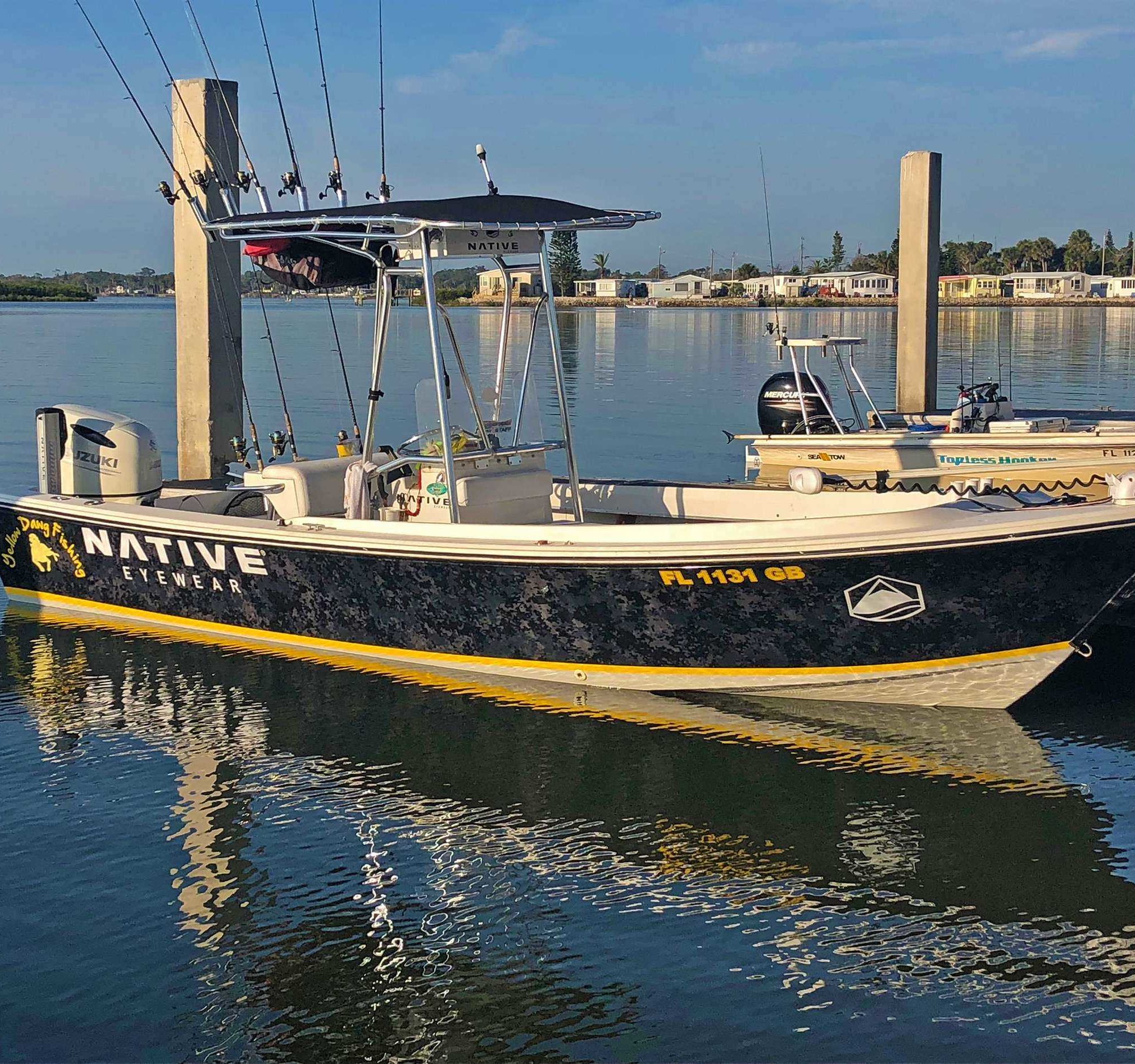 About Daytona Fishing Guide Capt.Thrappas - Yellow Dawg Fishing